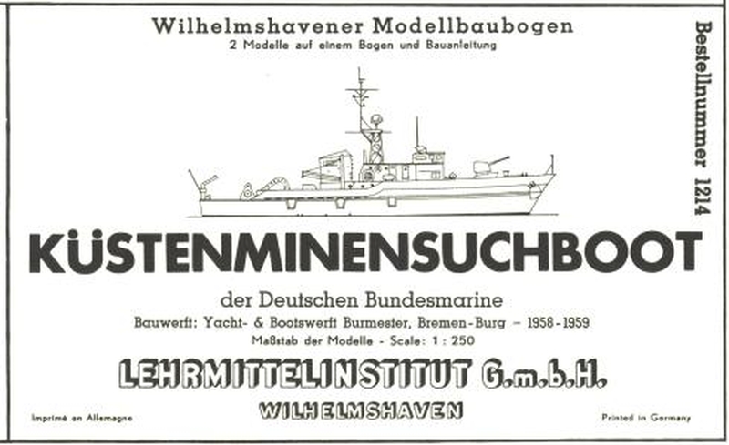 Free Plans: Paper-Power WarShips 4.