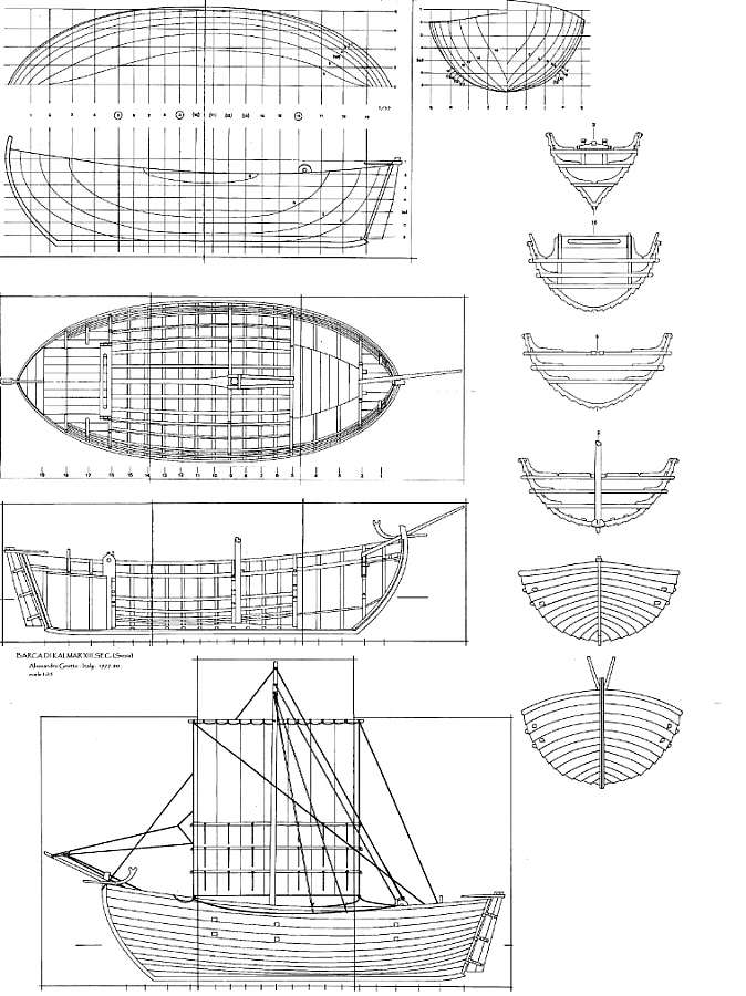 Free Plans: SMALL SHIPS & BOATS