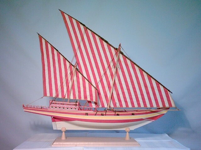 Arabic Dhow or Ghanjhah ca. 1800